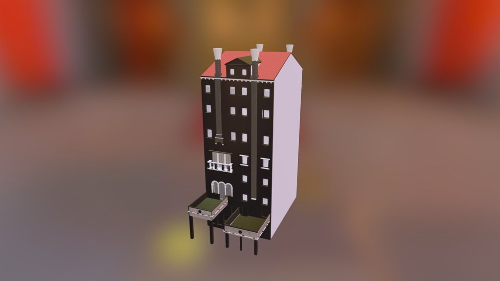 San Rocco, Venetian Ghetto - 3D model by rarnold [cb69b27] - Sketchfab