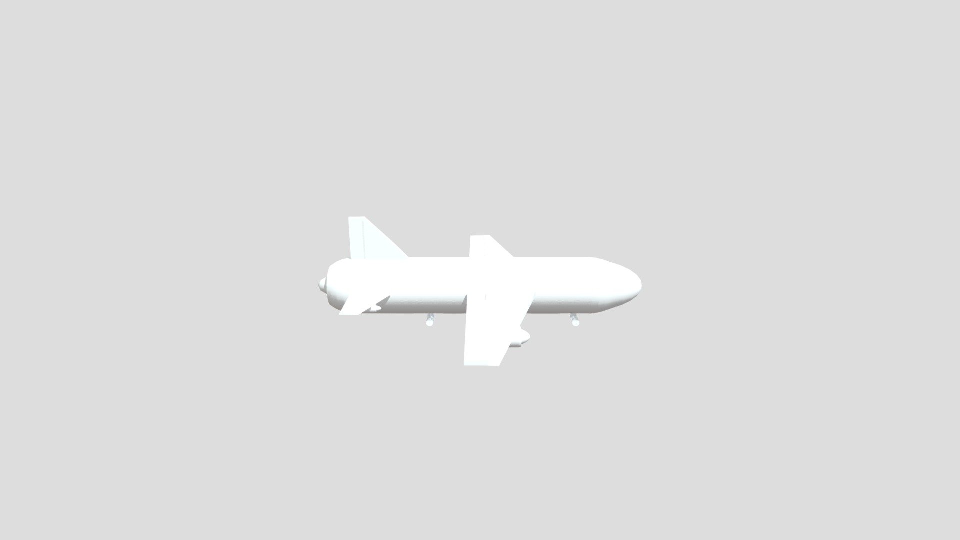 gray plane model - Download Free 3D model by sitijulaihah [cb6b0a9 ...