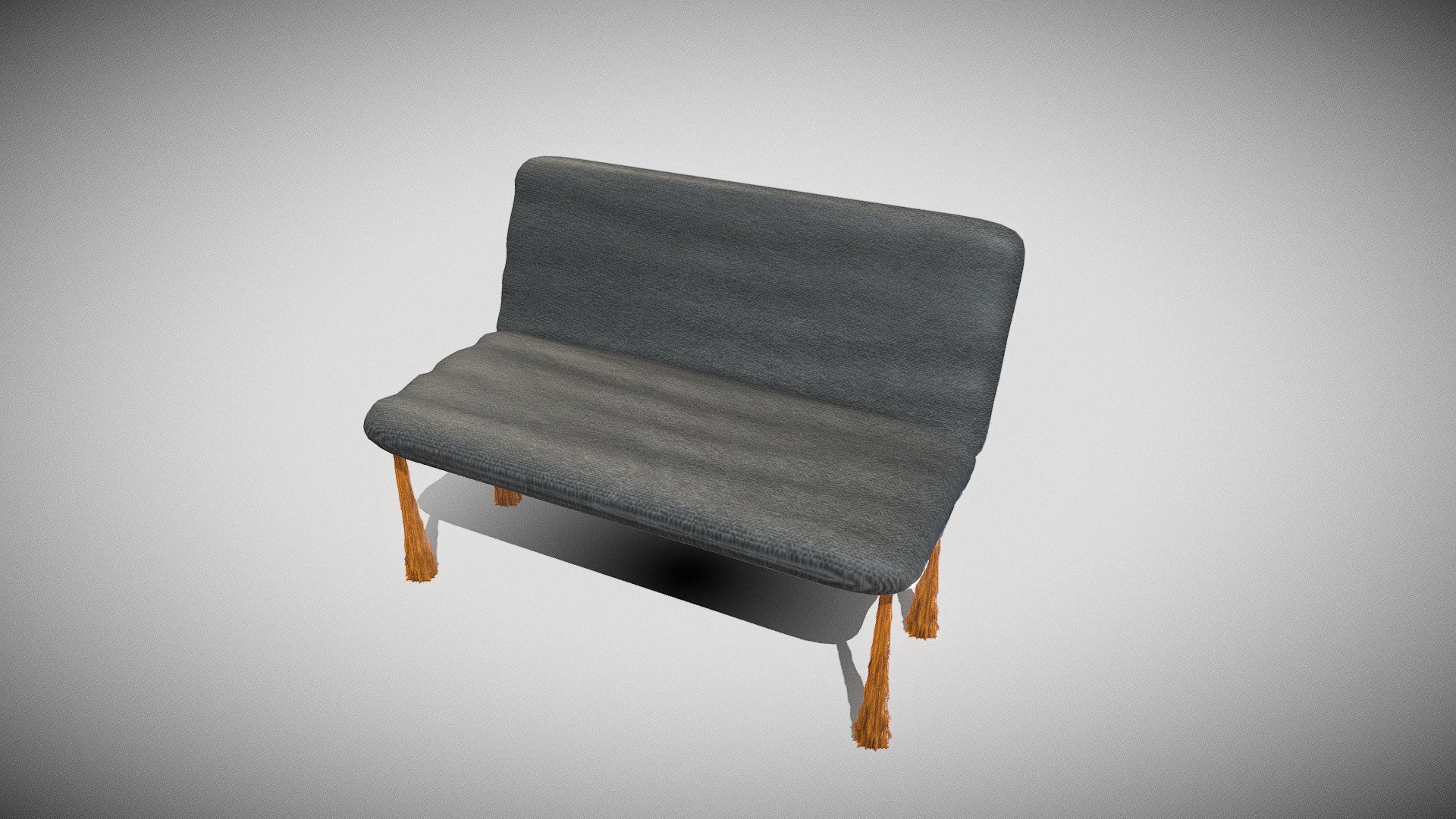 Stylish Armless Sofa Design - Download Free 3D model by kai9987kai ...