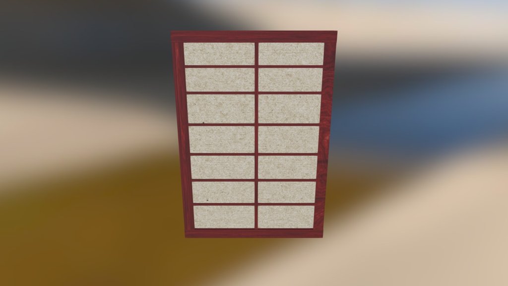 Paper Door - 3D model by tkswift [cb6d7cf] - Sketchfab
