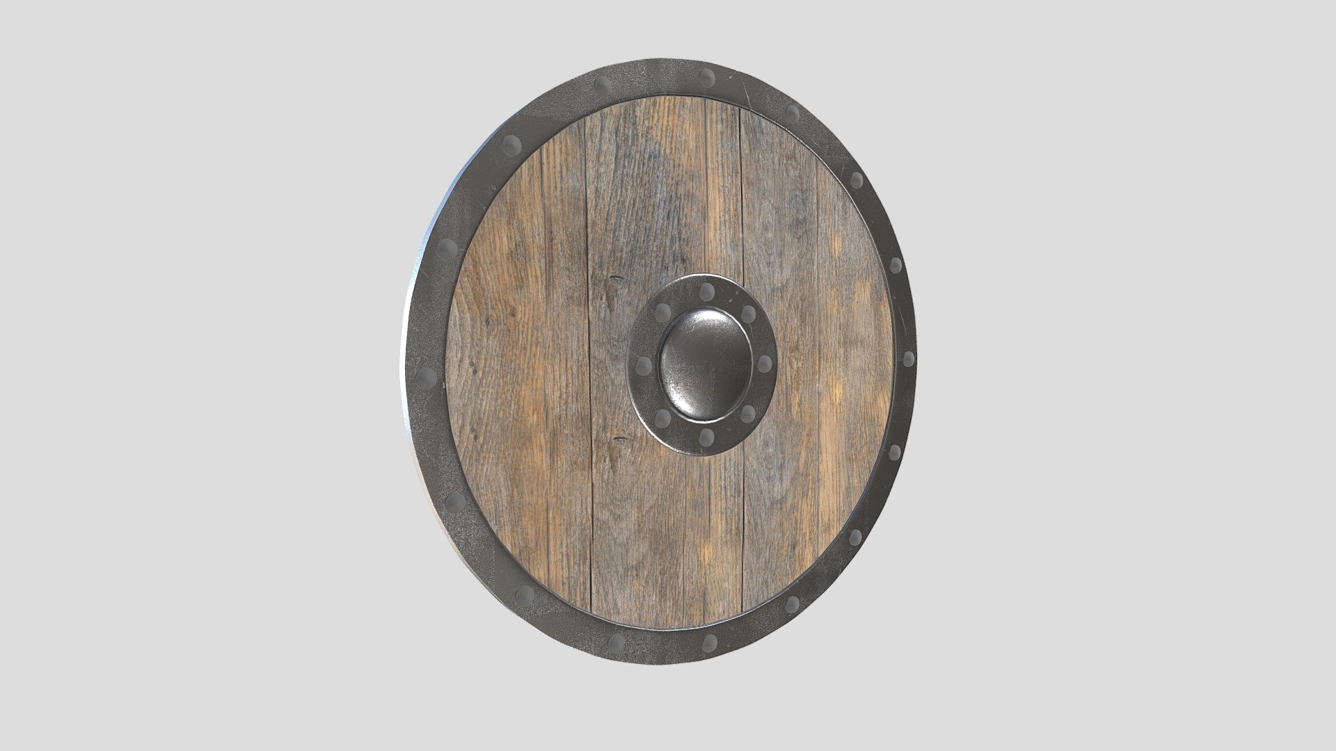 Round Shield - Download Free 3D model by FractalSpace [cb6e06d] - Sketchfab