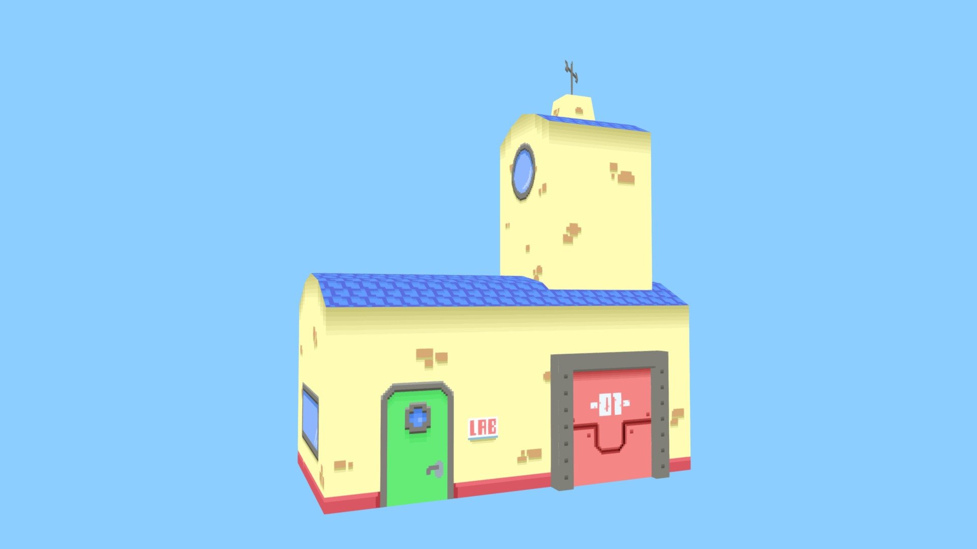 Island Lab - 3D model by Timbo Johnson (@timbojay) [cb6fd28] - Sketchfab