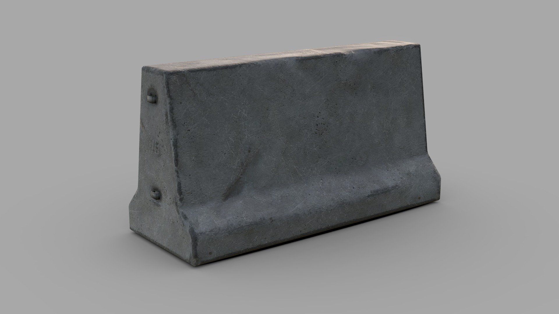 Concrete Block (Low Poly) - Download Free 3D model by Berk Gedik ...