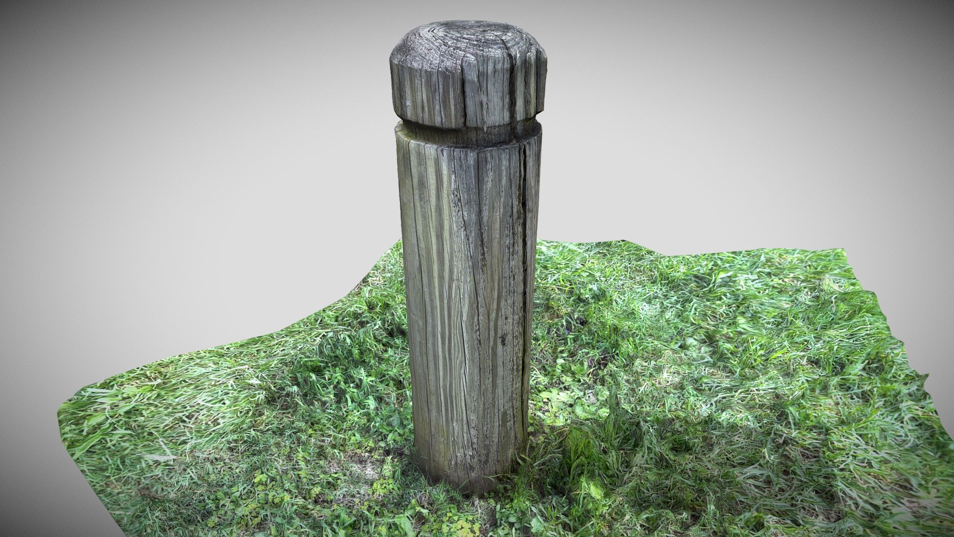 wooden pole - 3D model by albertkicia [cb714be] - Sketchfab