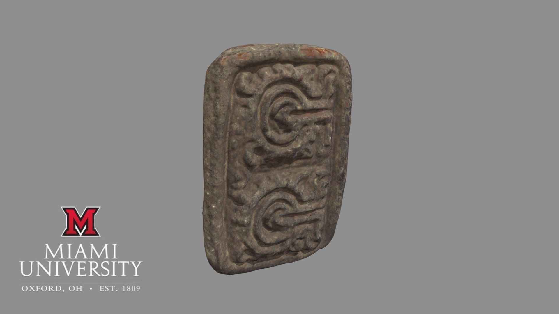 1-1616 Aztec Stamp - 3D model by miamianthropology3d [cb7278a] - Sketchfab