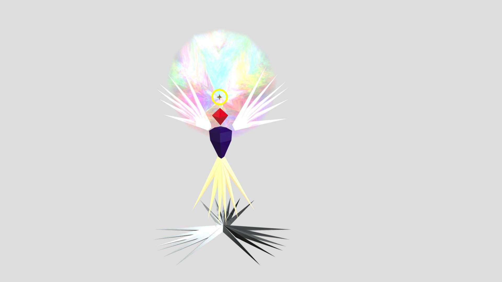 666th Dimensional Angel - 3D model by Exairnous [cb73390] - Sketchfab