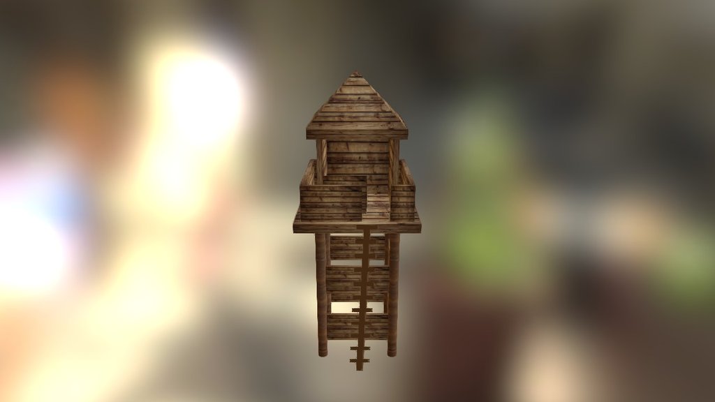 Watchtower - 3D model by bennyagassi [cb73bfb] - Sketchfab