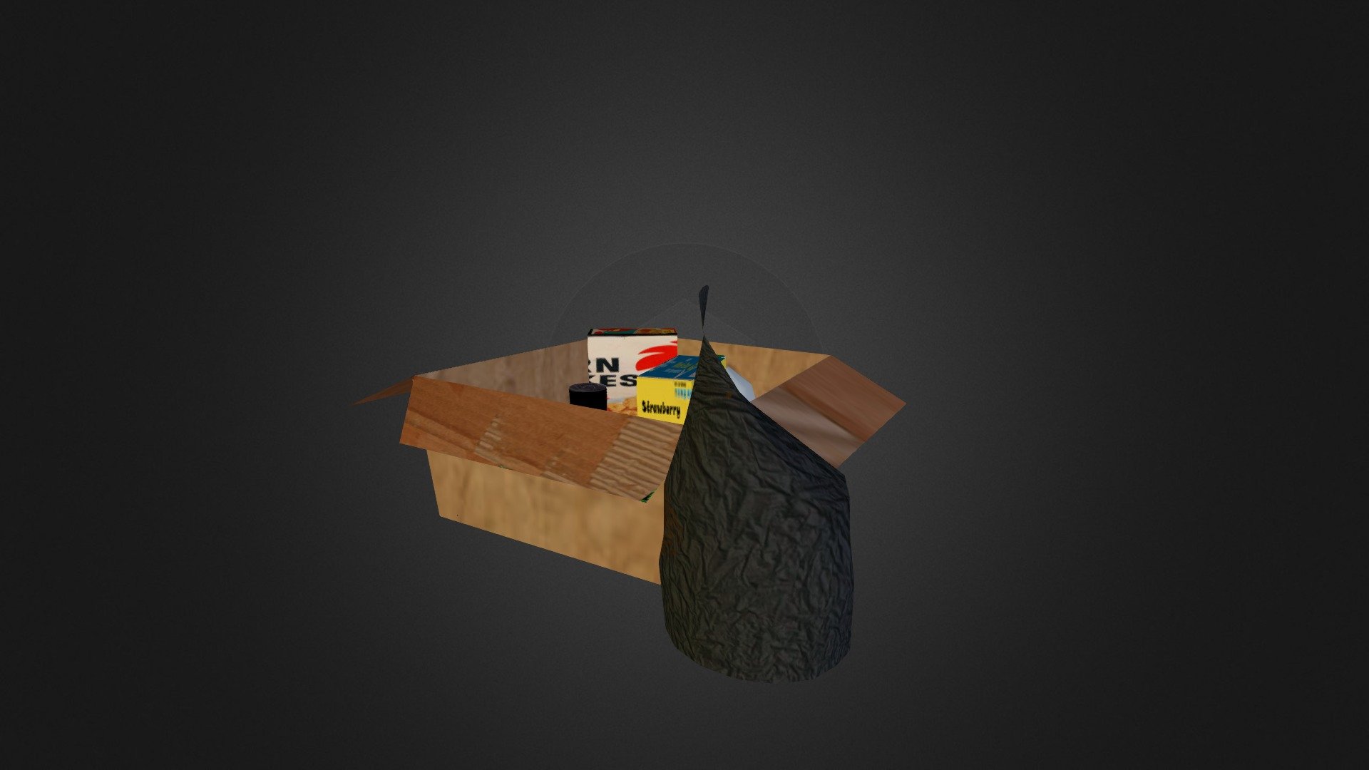 Trash box UVW Map - 3D model by dannym_94 [cb73f25] - Sketchfab