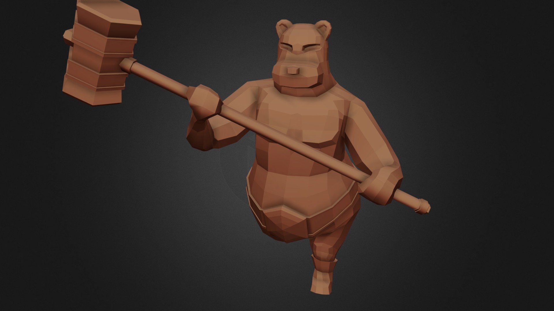 Bear Run - Download Free 3D model by dernhelm (@sachawendorff) [cb76496 ...
