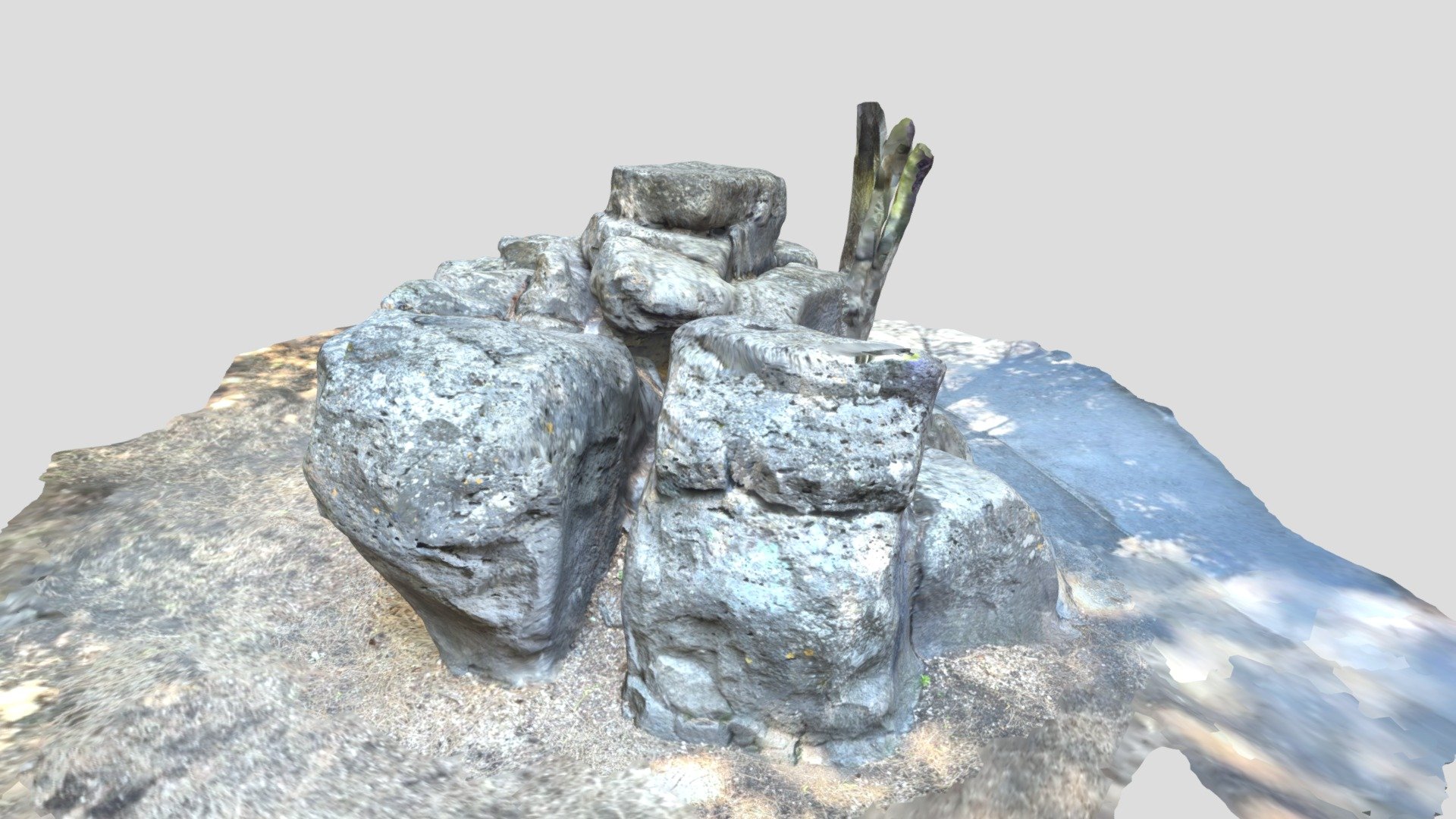 Drake Park rocks - Lidar Scan - 3D model by Todd Kesterson ...
