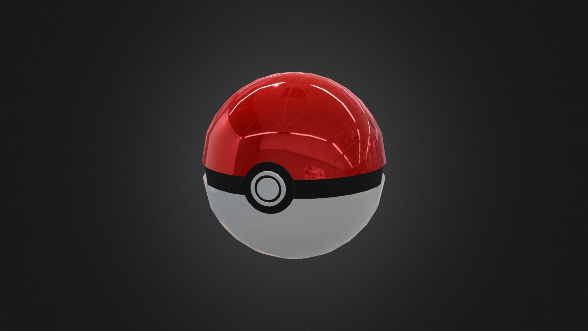 Pokeball V1 - Download Free 3D model by dev-shawn [cb788eb] - Sketchfab