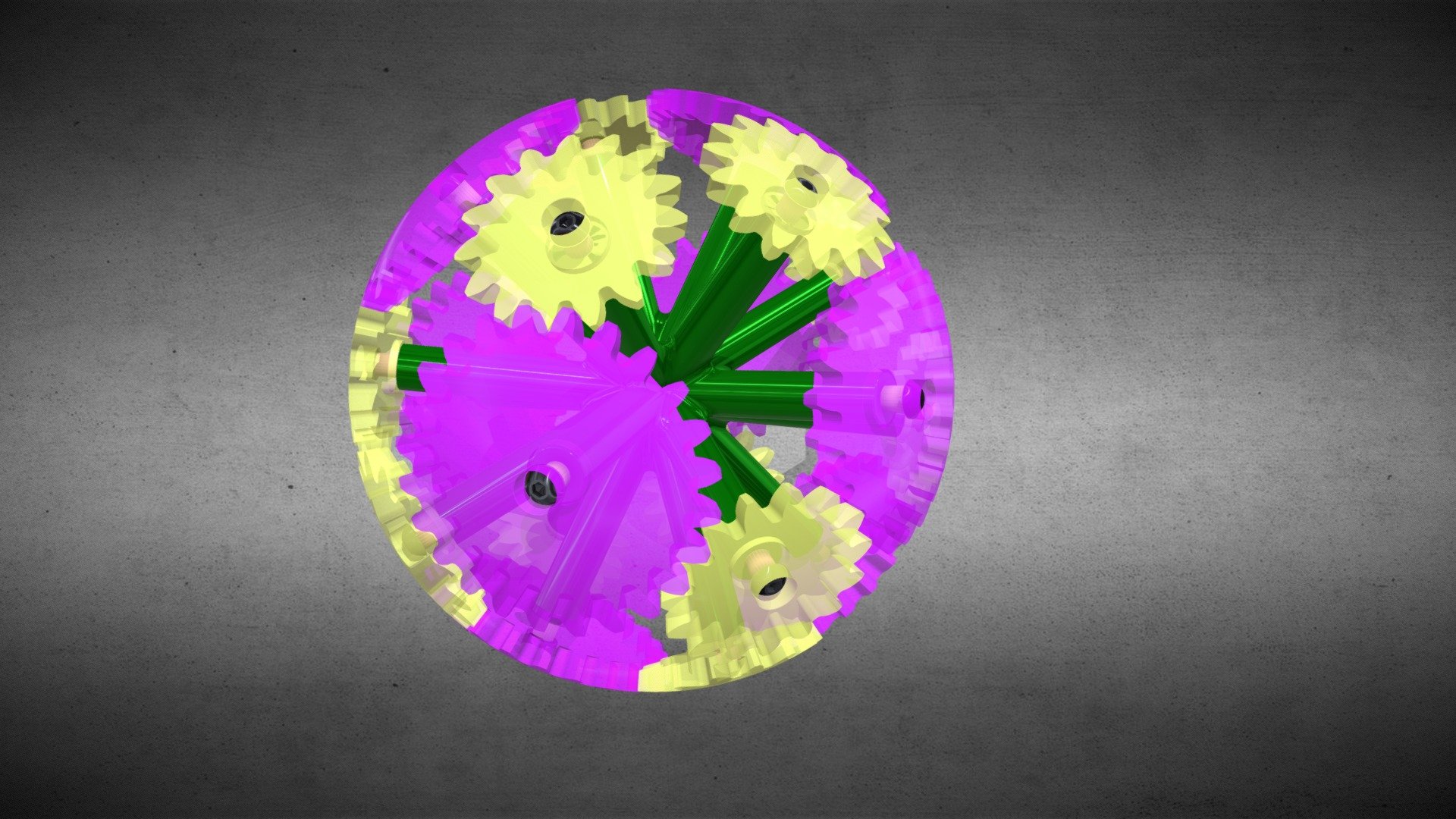 Sphere Gears III Mechanism - Download Free 3D model by trinityscsp ...