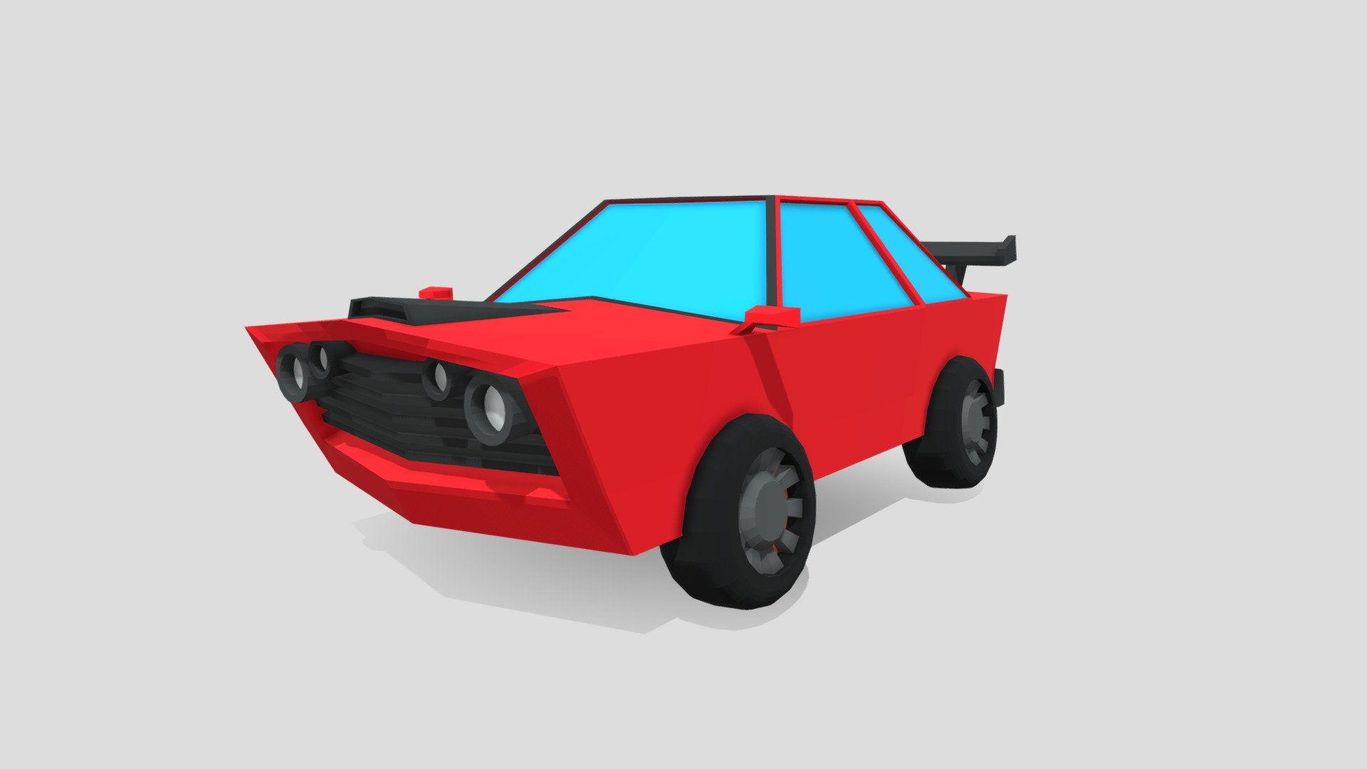 Low-poly Racing Car - Download Free 3D model by Ravindu Sandeepa ...