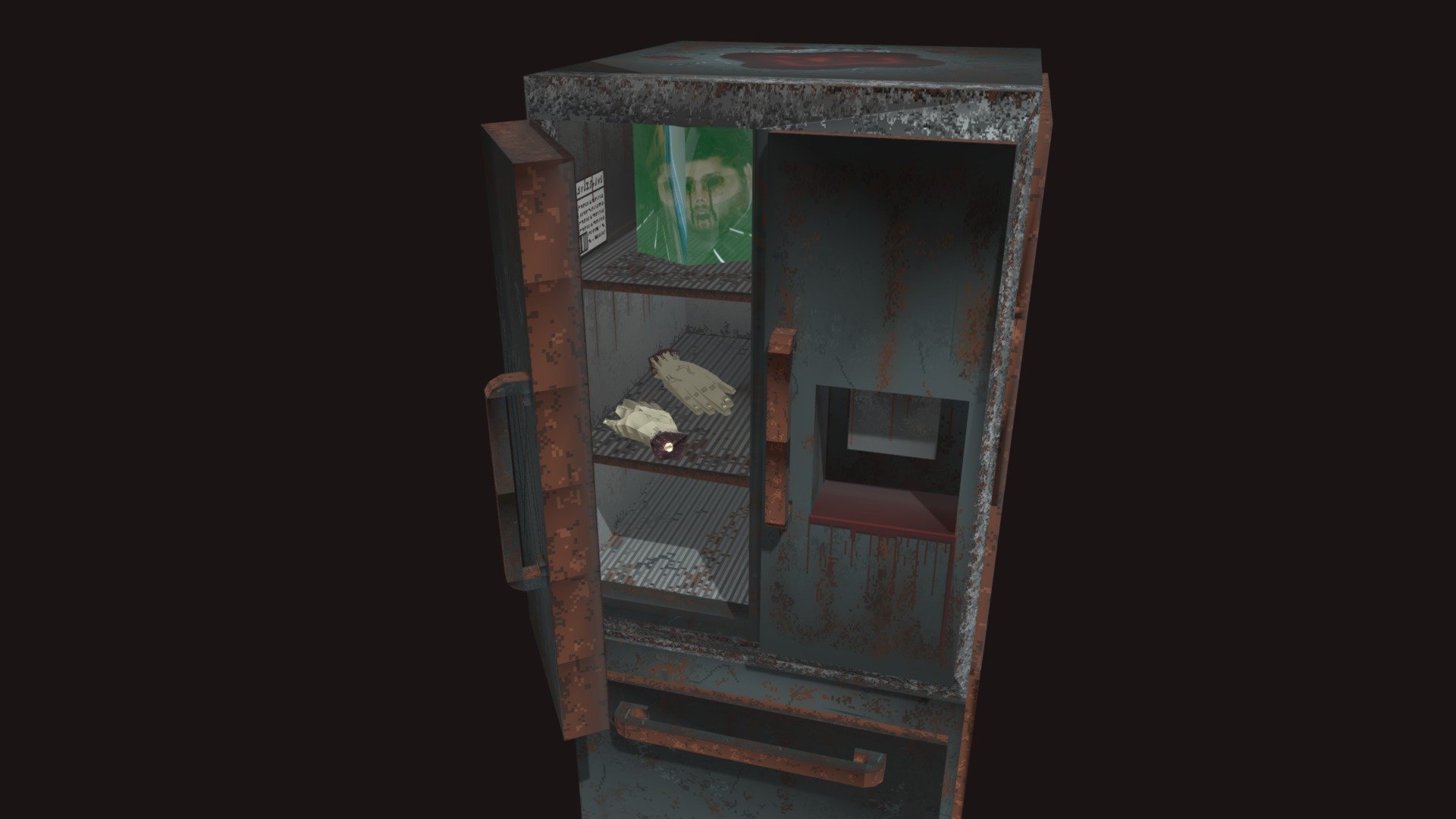 Survival Horror Fridge - Download Free 3D model by Travp333 [cb7a17b ...