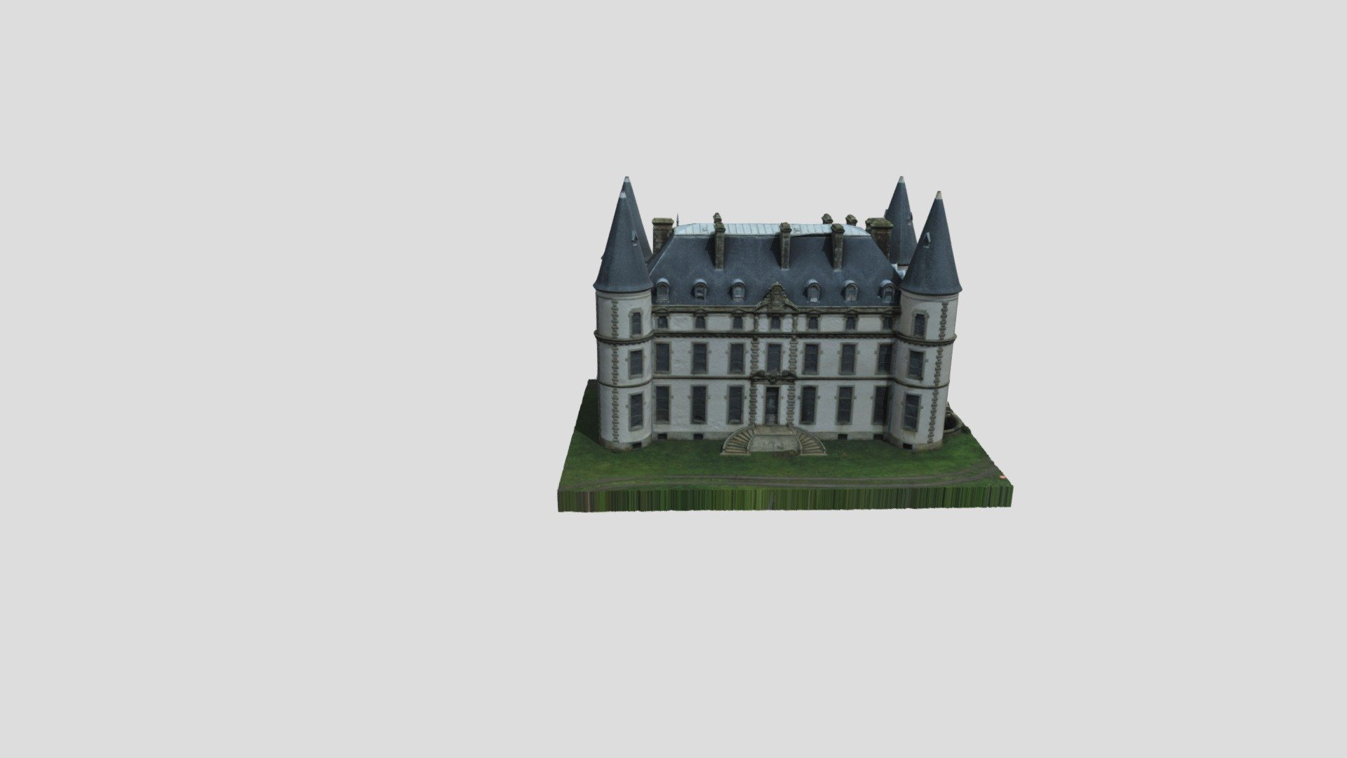 château de Coat an Noz - 3D model by svr_drone [cb7be87] - Sketchfab