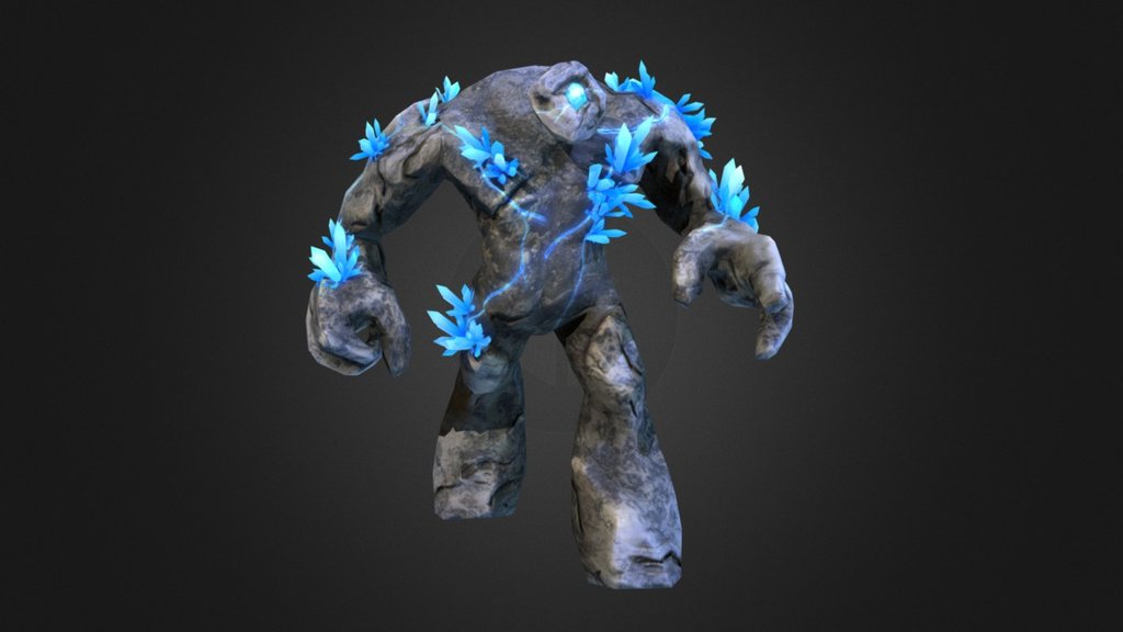 Crystal Golem 3D Model By Marci Fabian marcifabian cb7c970