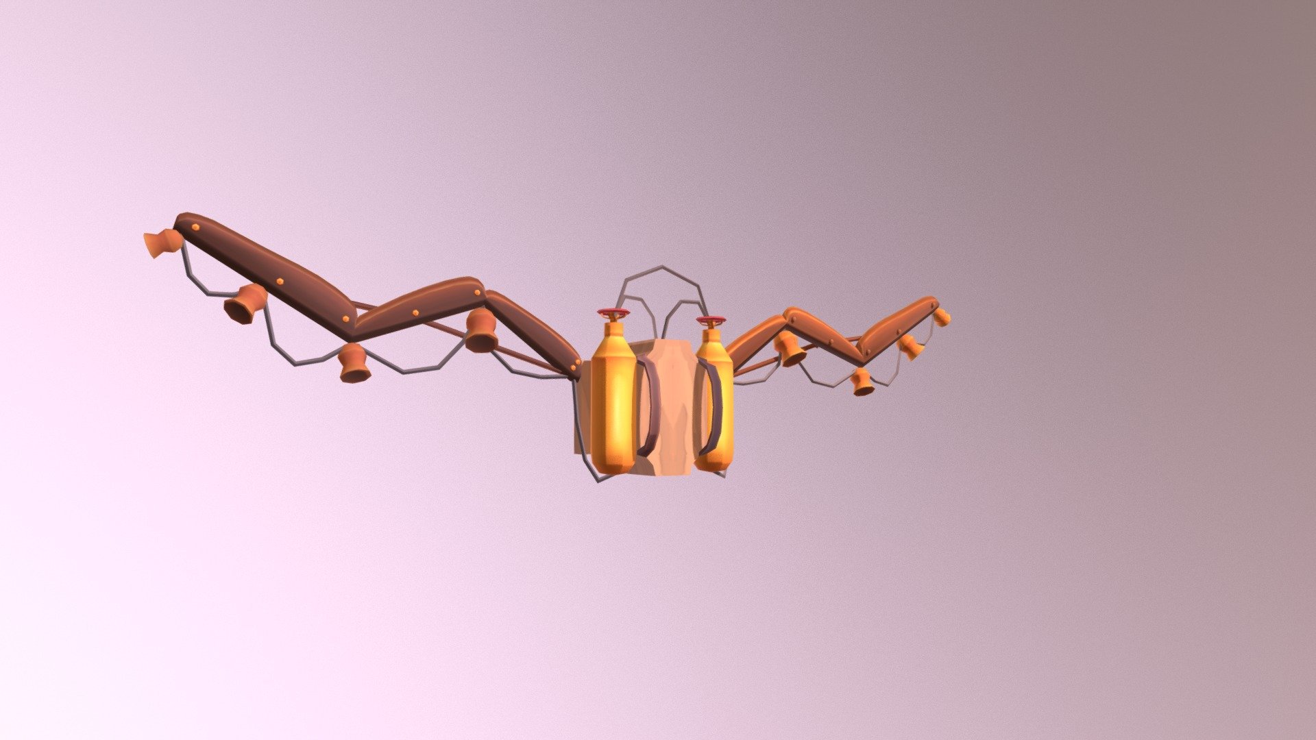 Steampowered Jetpack - 3D model by aviana [cb80a31] - Sketchfab