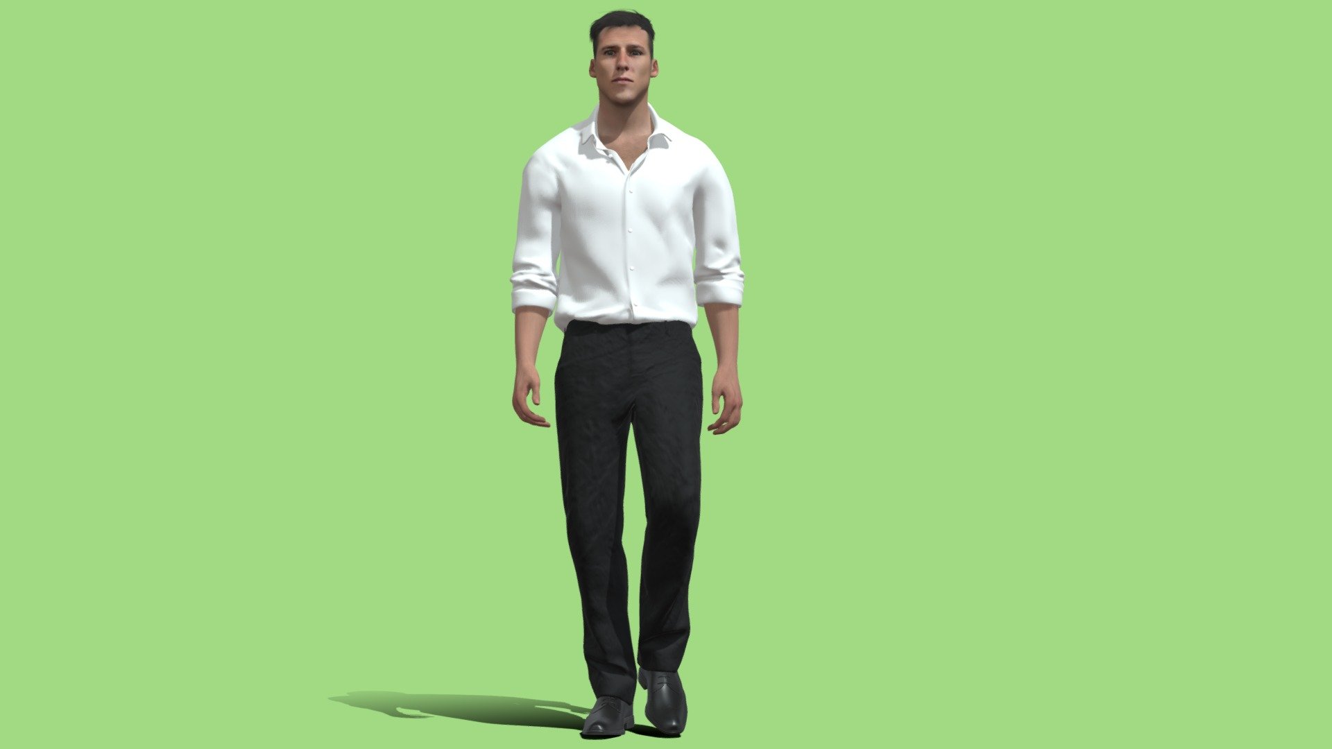 3D Rigged Casual Man - 3D model by 3dnow22 [cb810d3] - Sketchfab