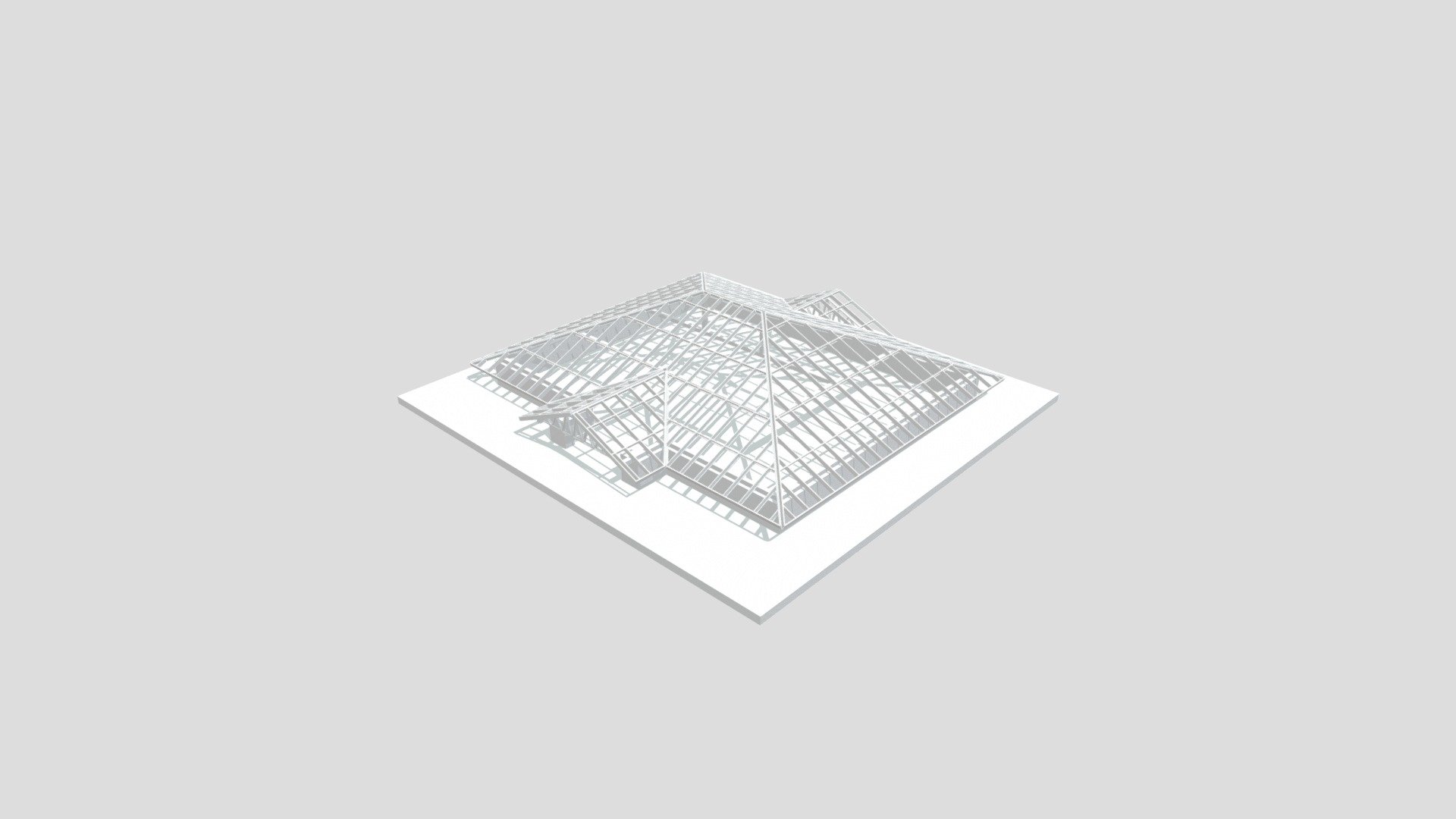 Стропильная система. ЛСТК - 3D model by PROFI-LSTK [cb81a1c] - Sketchfab