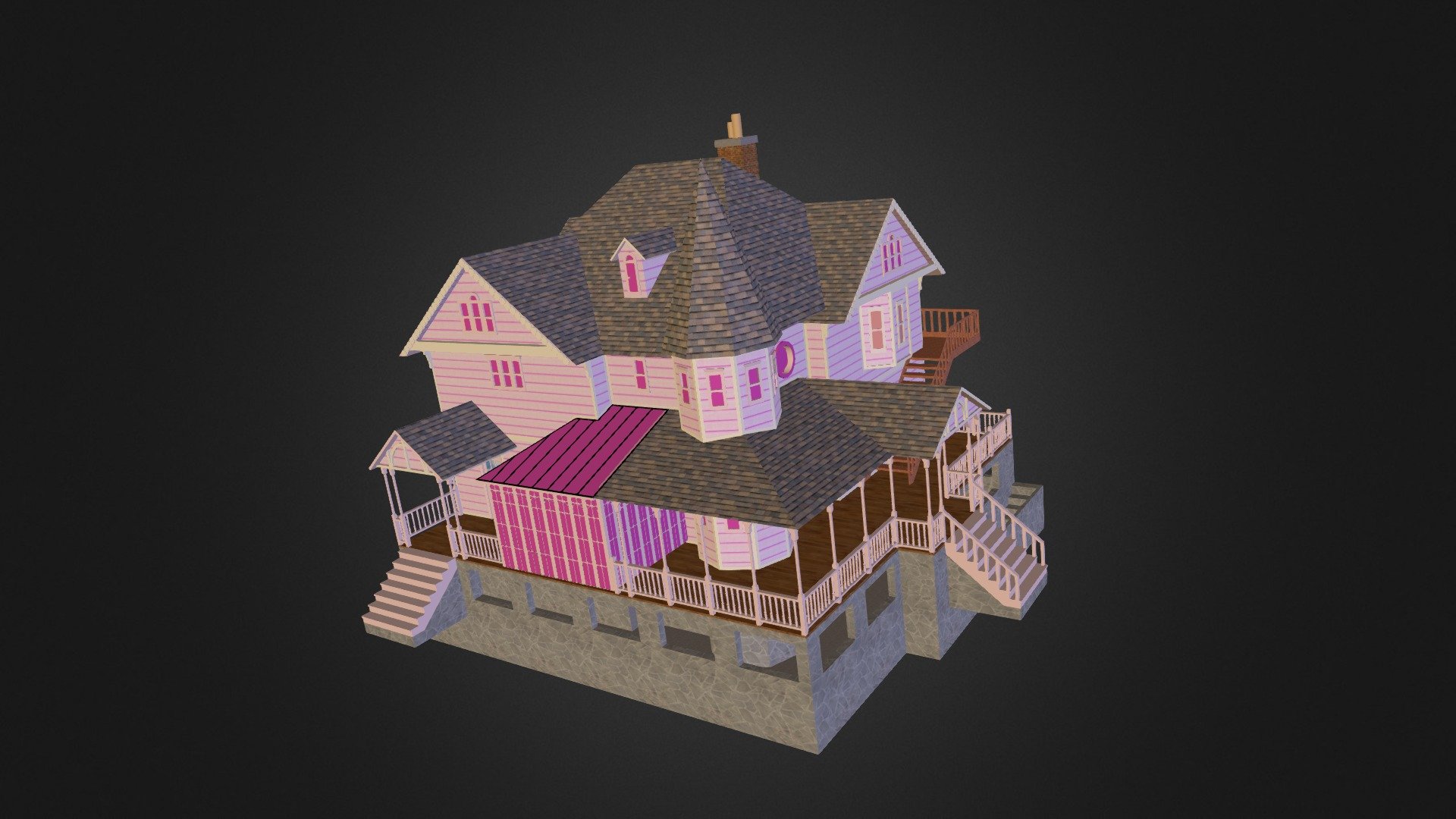 PInk Palace Final - 3D model by el.russo [cb81efd] - Sketchfab