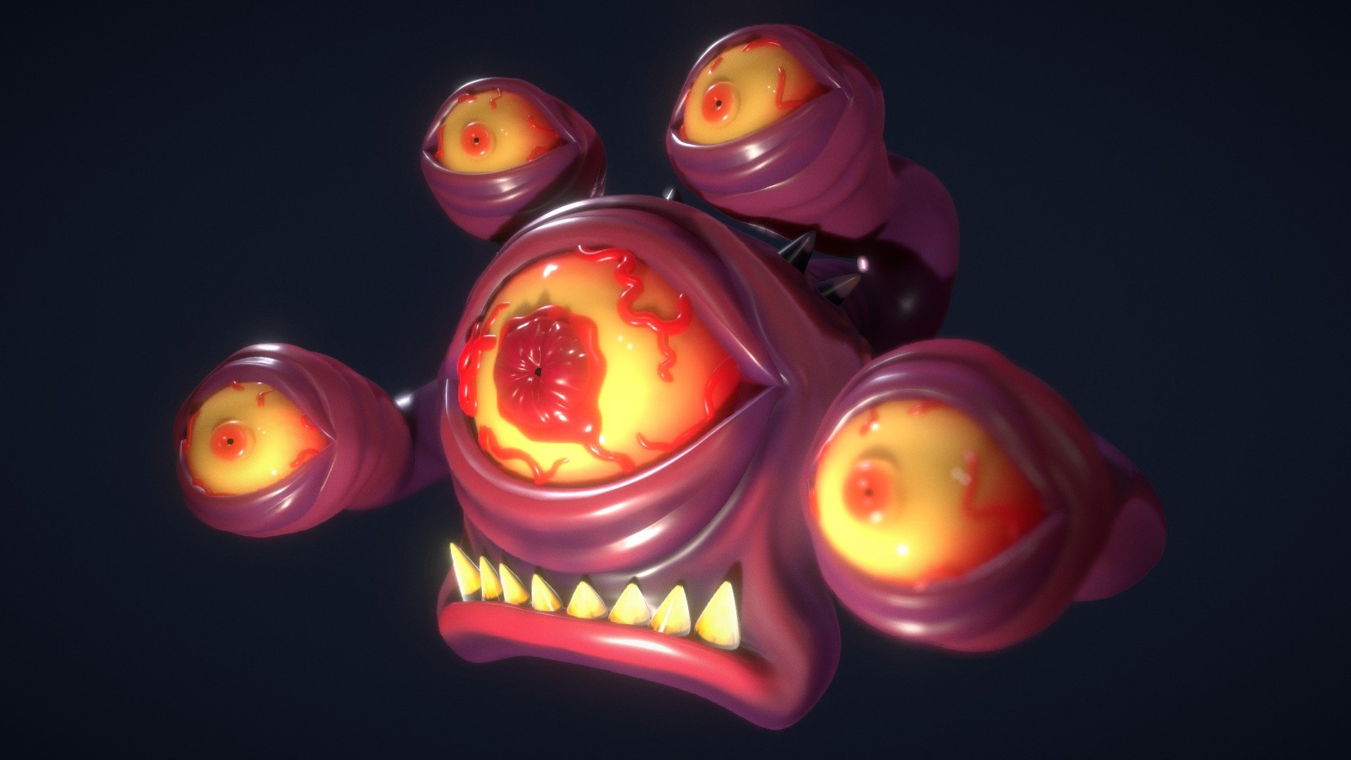 Beholder - Concept - 3D model by Roddy the Body (@roddy_the_body ...