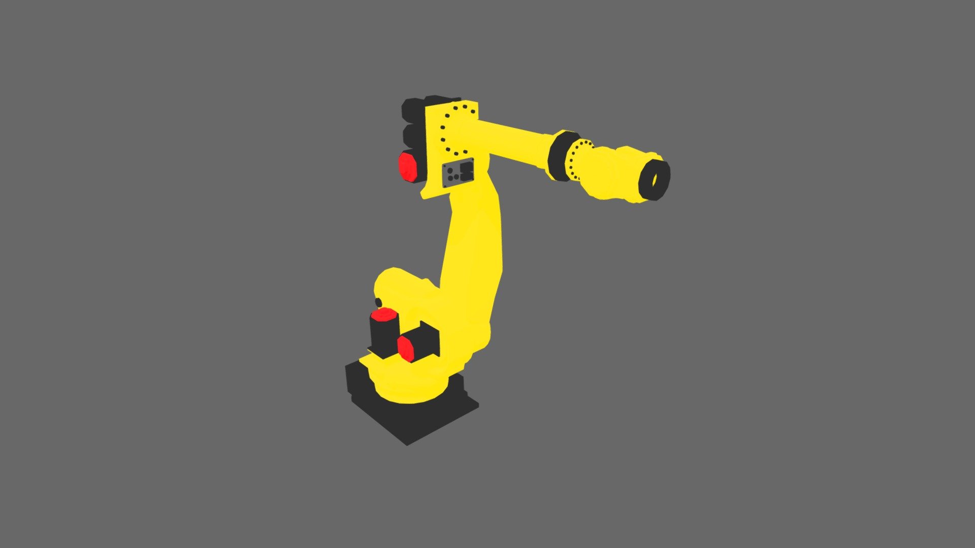 [WIP] Cel Shaded Fanuc Robot - 3D model by emilgora [cb8248f] - Sketchfab