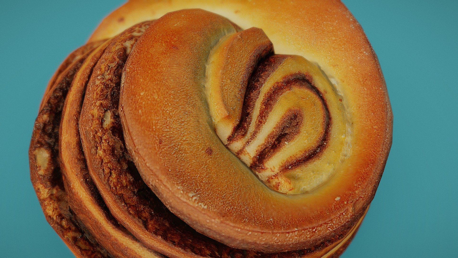 Cinnamon Roll - "Low" Poly / Game Ready - Download Free 3D model by ...