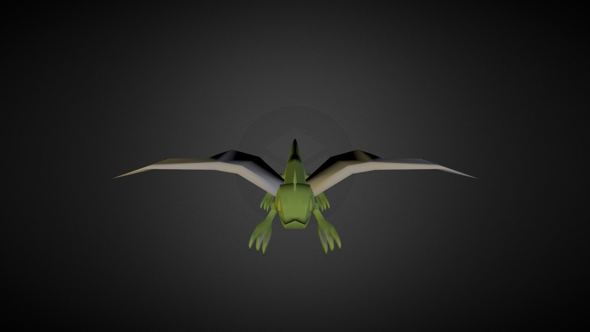 Flying Iguana - 3D model by benjamin [cb8443b] - Sketchfab