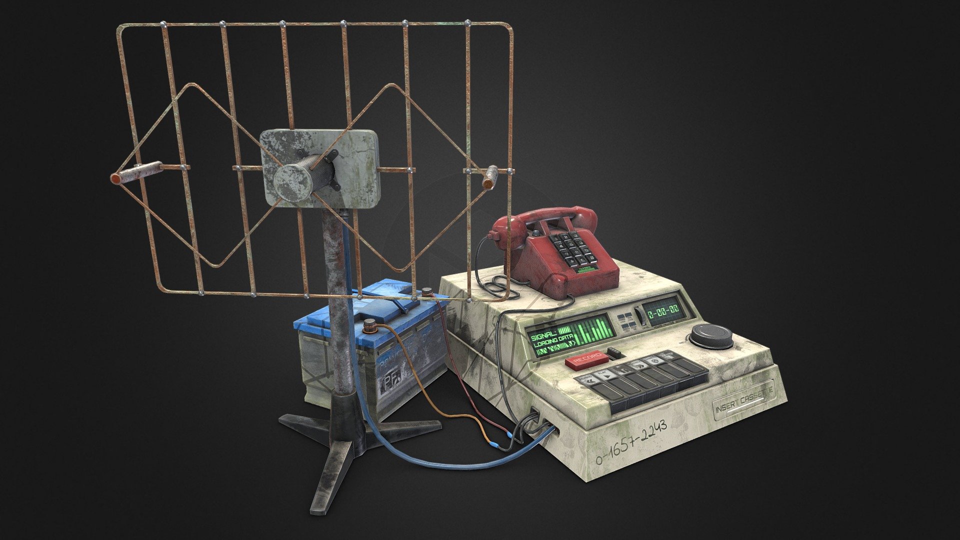 Standalone Phone - 3D model by knockcg [cb87511] - Sketchfab