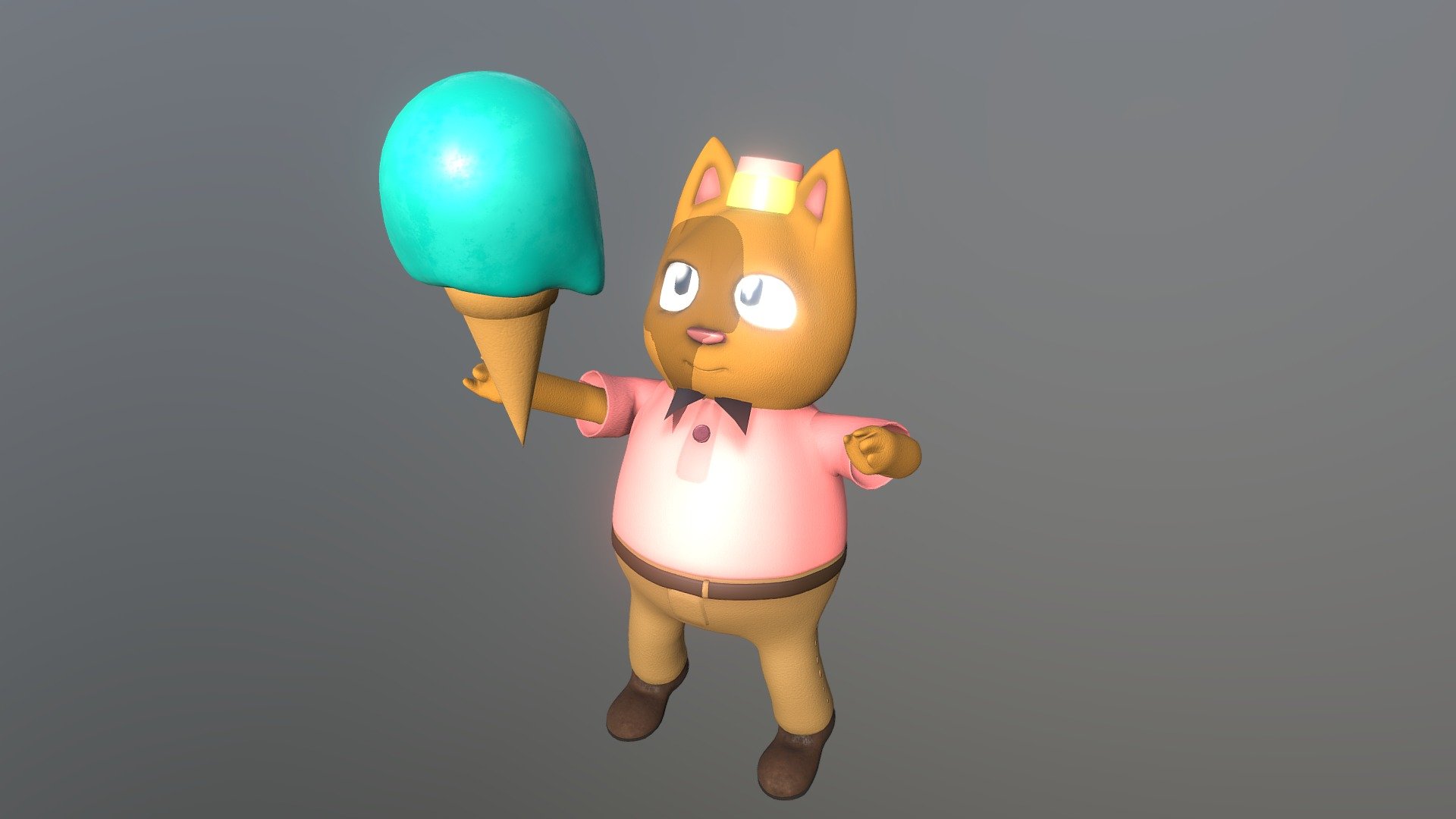 Petit Burger Pants - 3D model by XavierOJ [cb87940] - Sketchfab