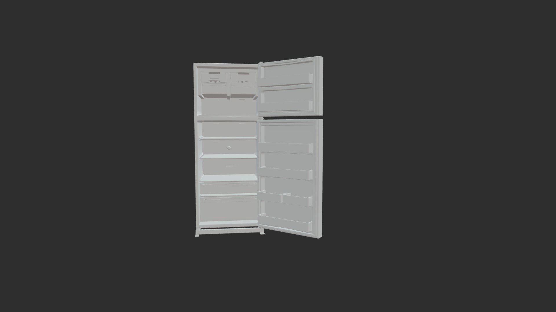 Refrigerator - 3D model by ArjunSuresh00 [cb88dc7] - Sketchfab