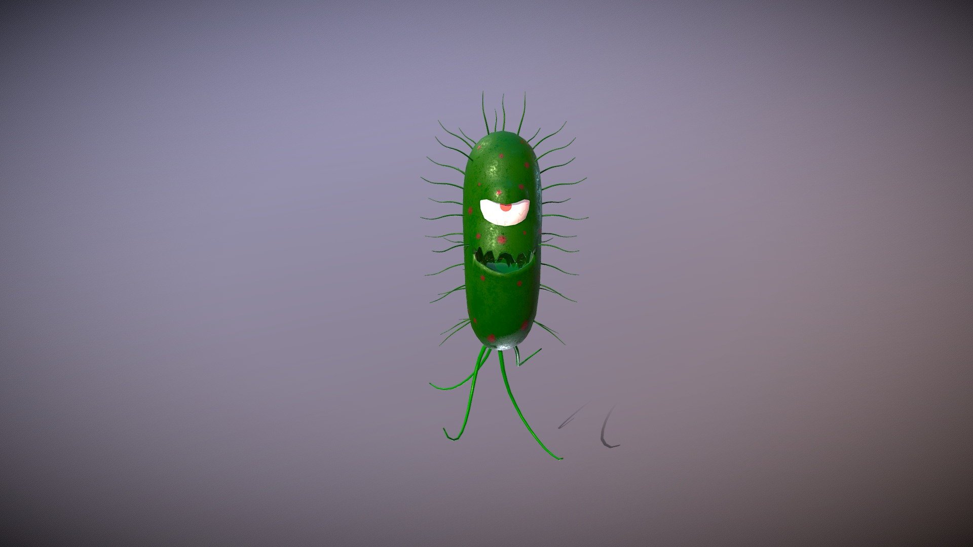 microbe 1 - Buy Royalty Free 3D model by pinotoon [cb8a64b] - Sketchfab ...