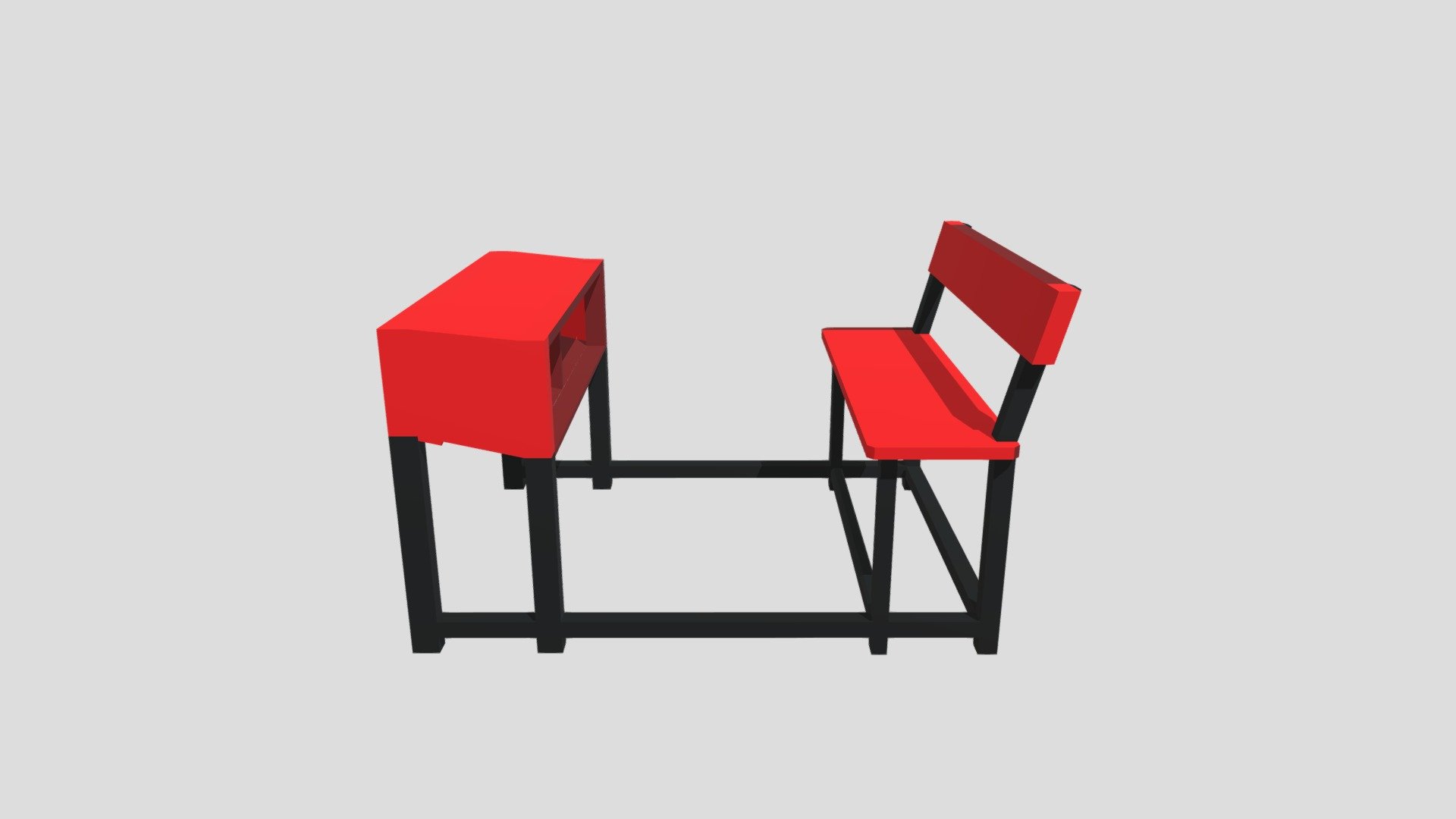 SCHOOL BENCH - Download Free 3D model by ayushratan.shukla1021 [cb8a86e ...