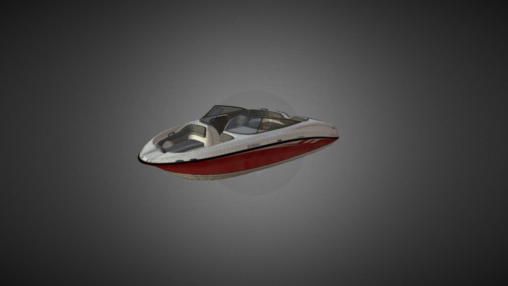 Speedboat - 3D model by emanuele_maggio [cb8bea8] - Sketchfab