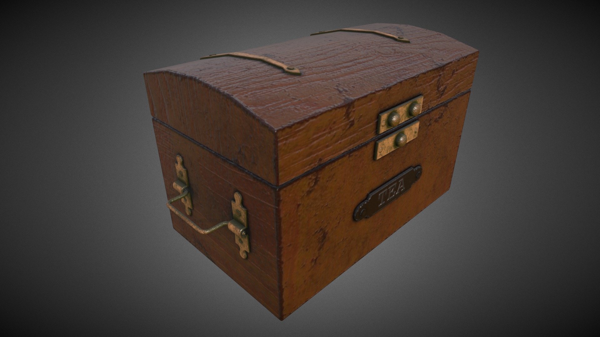 Vintage Tea-Box - 3D model by Hamza_Makda [cb8bf0d] - Sketchfab