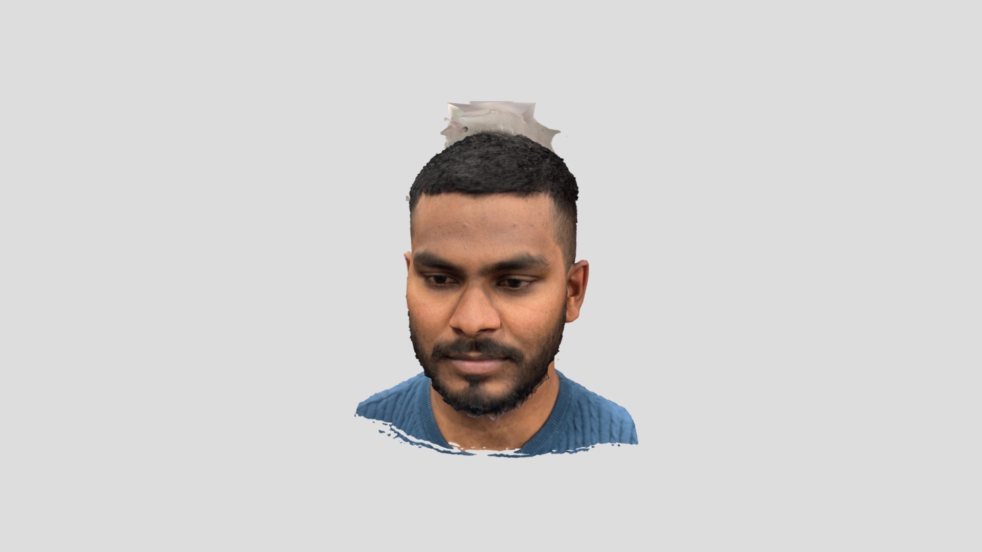 Ashok-Face scan - Download Free 3D model by DefoeShamin [cb8d258 ...