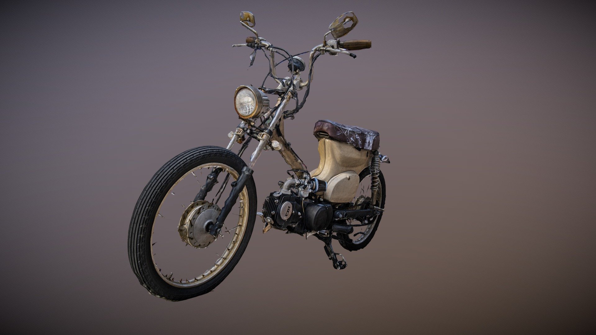 Small japanese bike raw scan - Buy Royalty Free 3D model by Miguel ...