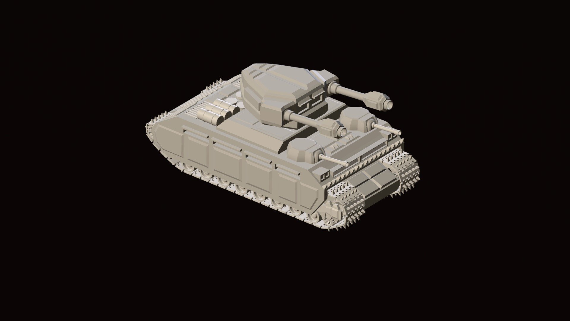 Tank Boss - 3D model by bartman [cb8de2d] - Sketchfab