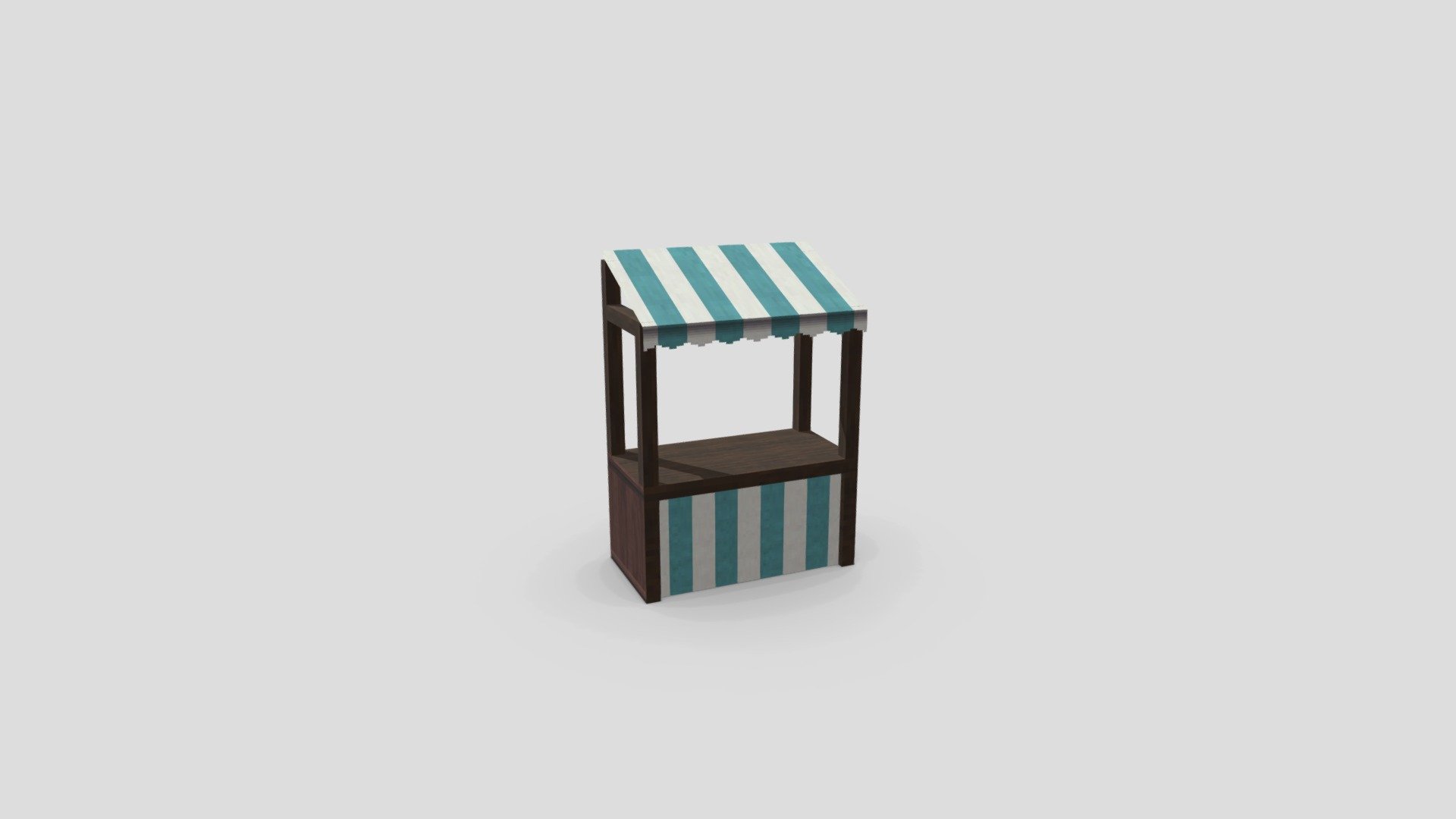 Market stand - 3D model by Shancaui [cb8ff37] - Sketchfab