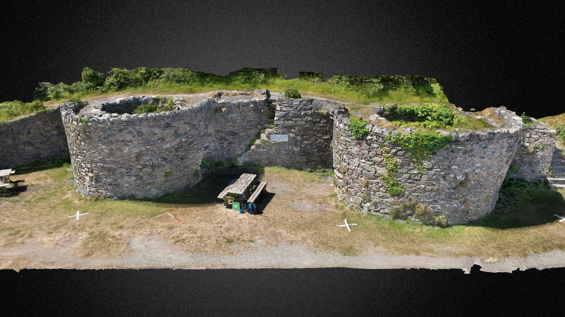 Odynau Calch | Lime Kilns, Porthclais - 3D model by CBHC_RCAHMW ...