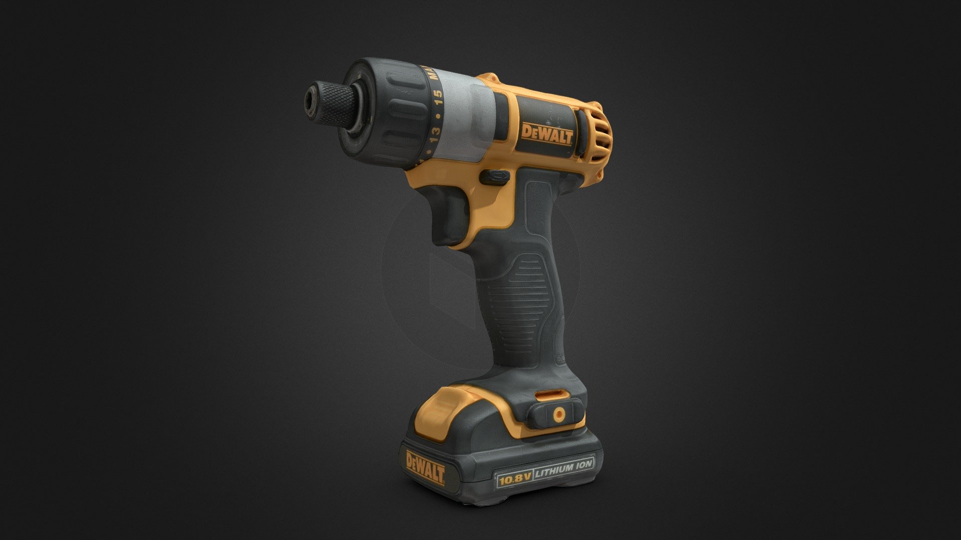Power Drill - 3D model by Keith (@Keith.Lim) [cb9194d] - Sketchfab