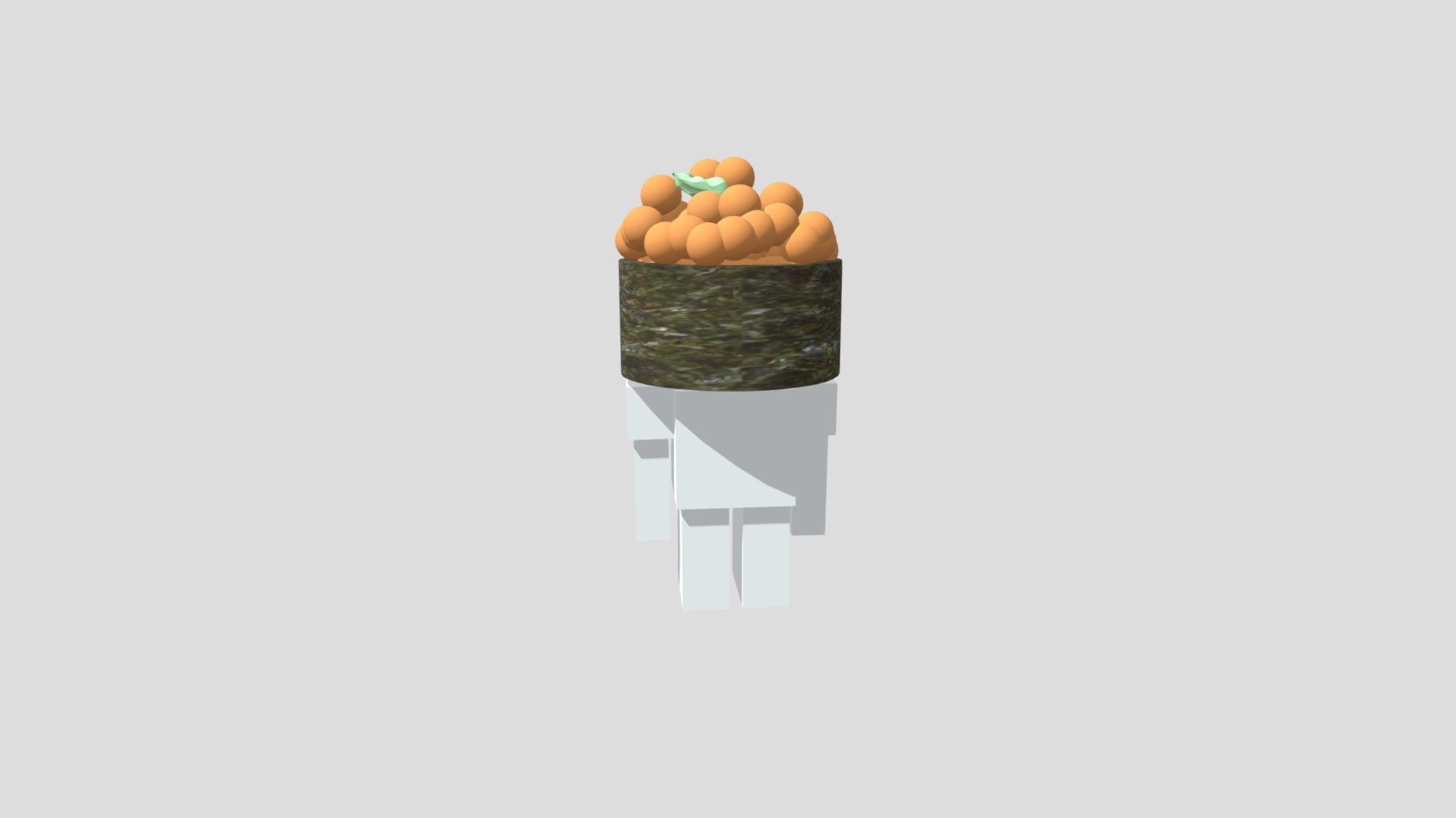 Sushi man 1 - 3D model by ysoupy [cb91b05] - Sketchfab