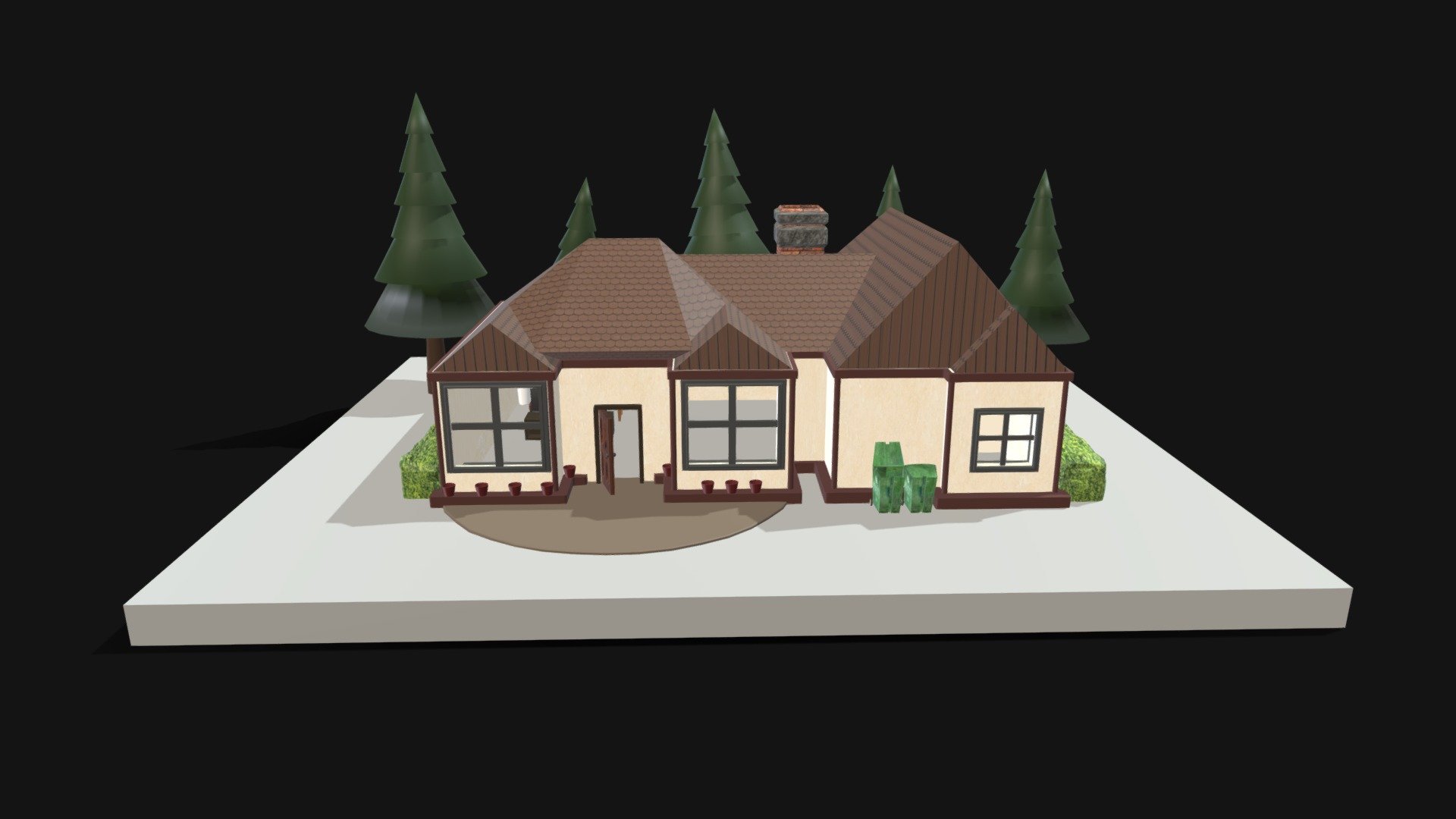 Dreamhouse Updated - 3D model by KarlDrew [cb91cd3] - Sketchfab