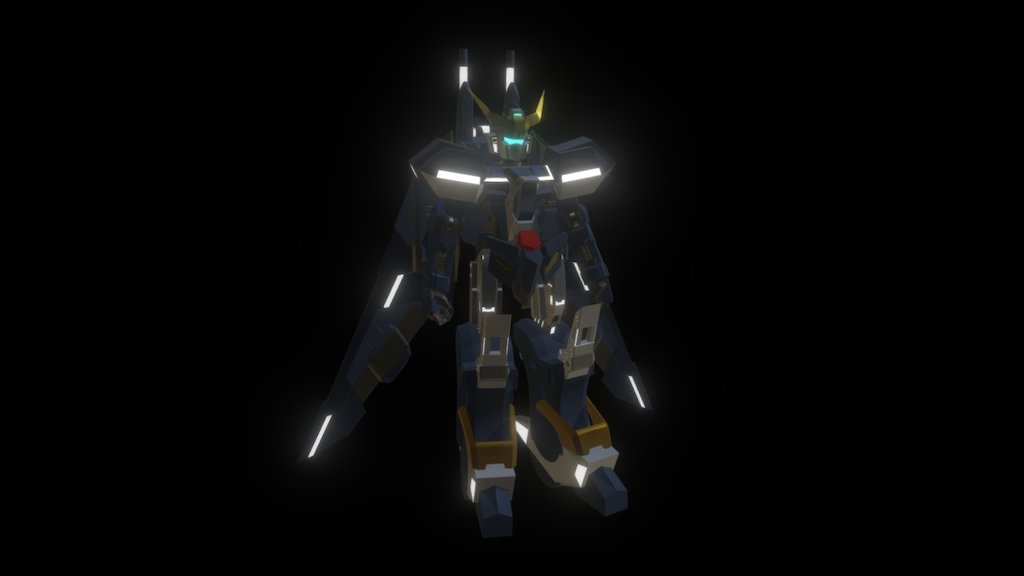 GUNDAM GAMYGYN - 3D model by krit yamsaso (กฤษณ์ แย้มสระโส) (@krit ...