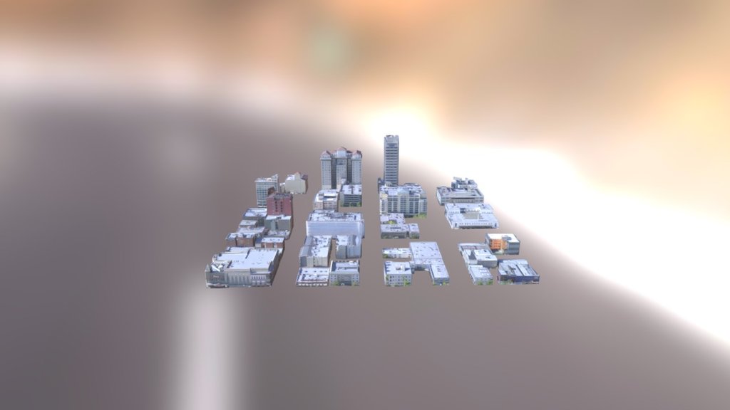City Engine - 3D model by tbwman [cb94904] - Sketchfab