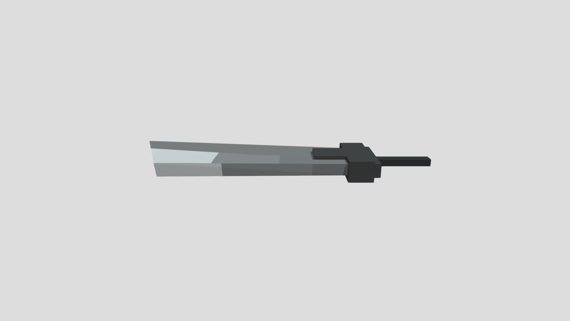 Buster Sword - 3D model by LightwaveOfficial [cb968cf] - Sketchfab