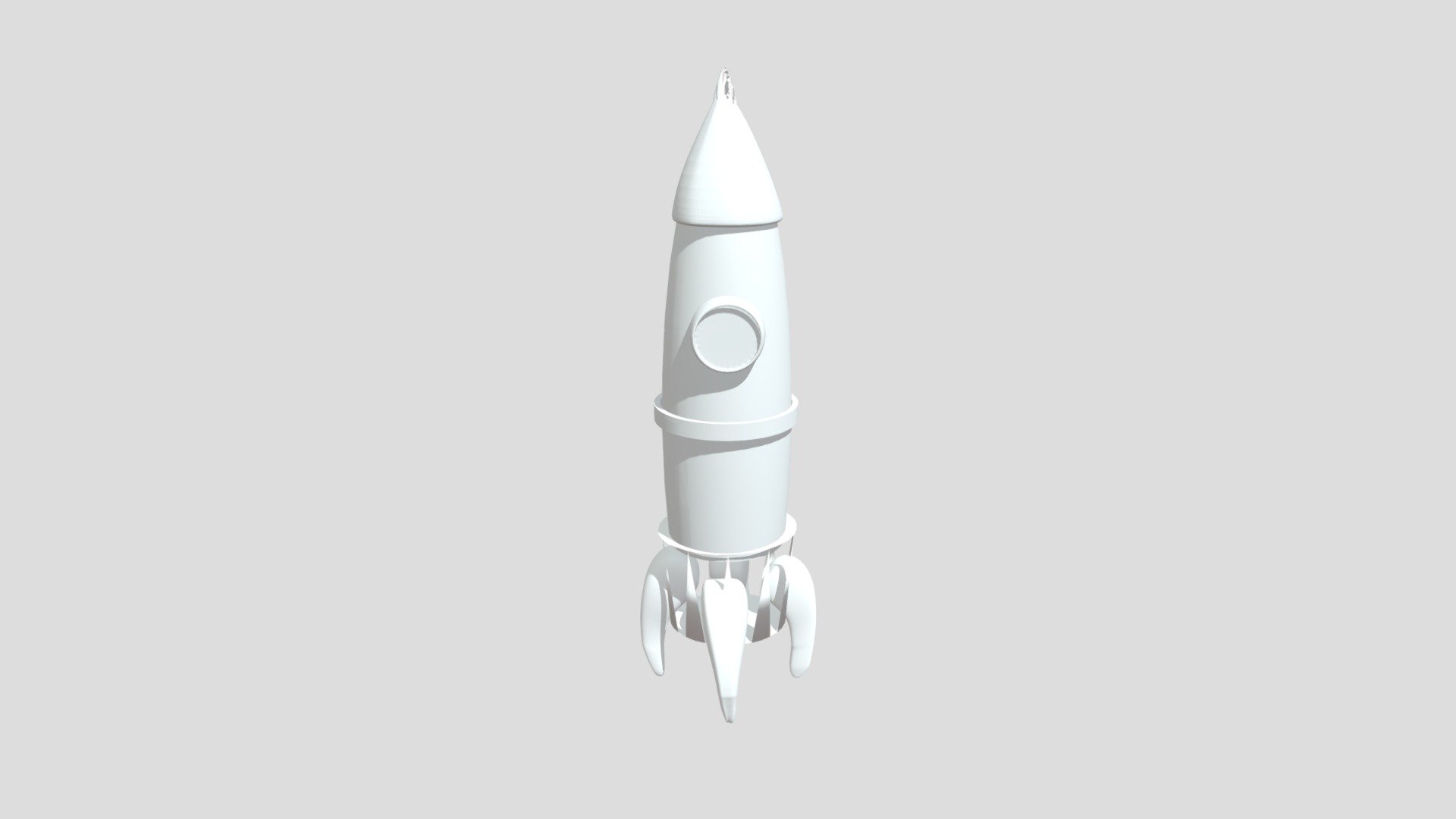 Rocket model 3d - 3D model by YossefIbrahim [cb96998] - Sketchfab