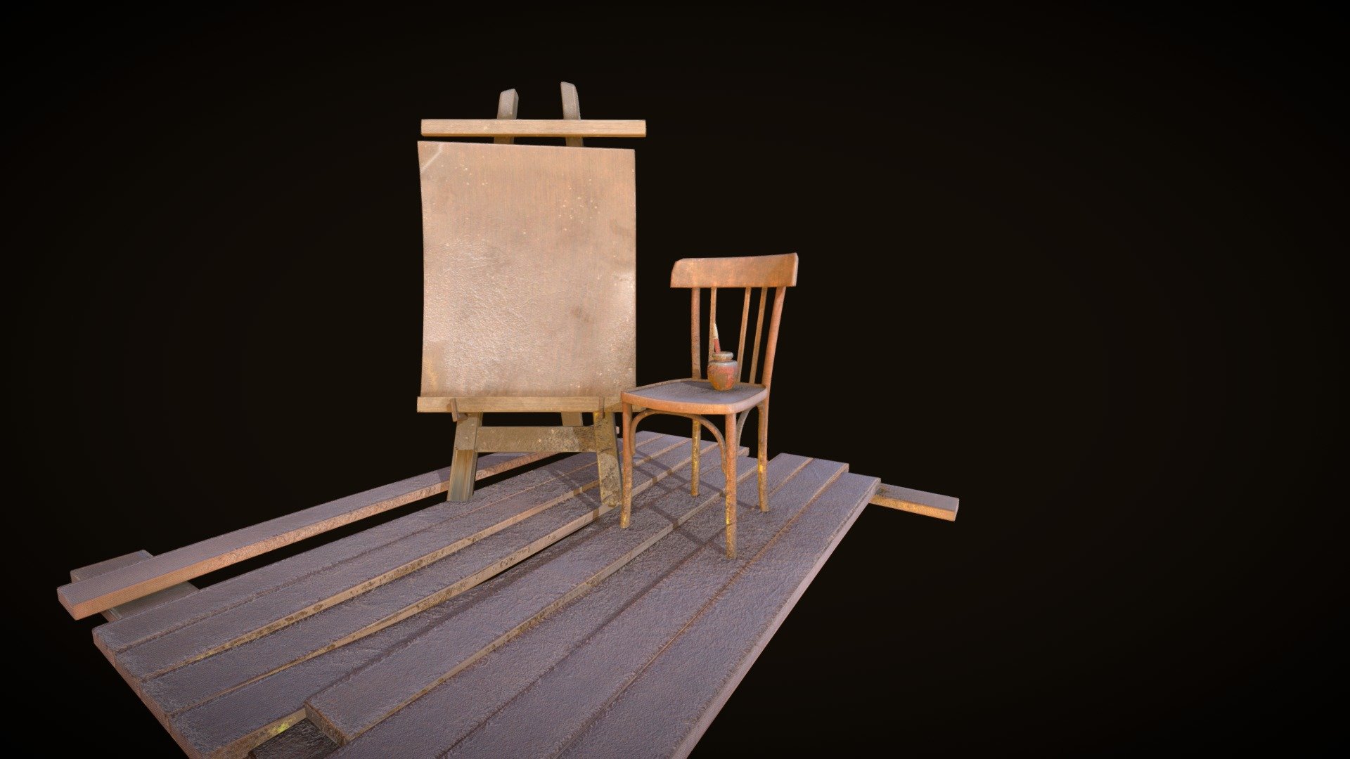 Lost studio - 3D model by mihutmarius0 [cb96d29] - Sketchfab