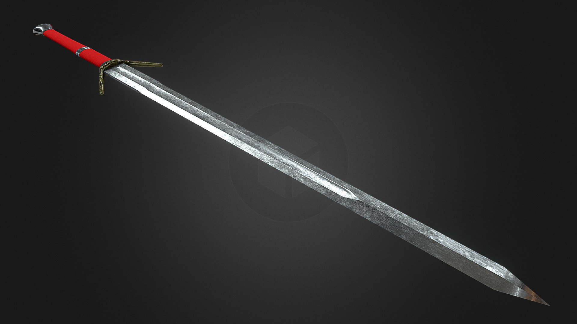 Witcher type longsword - Download Free 3D model by Joan LP (@joanlahots ...
