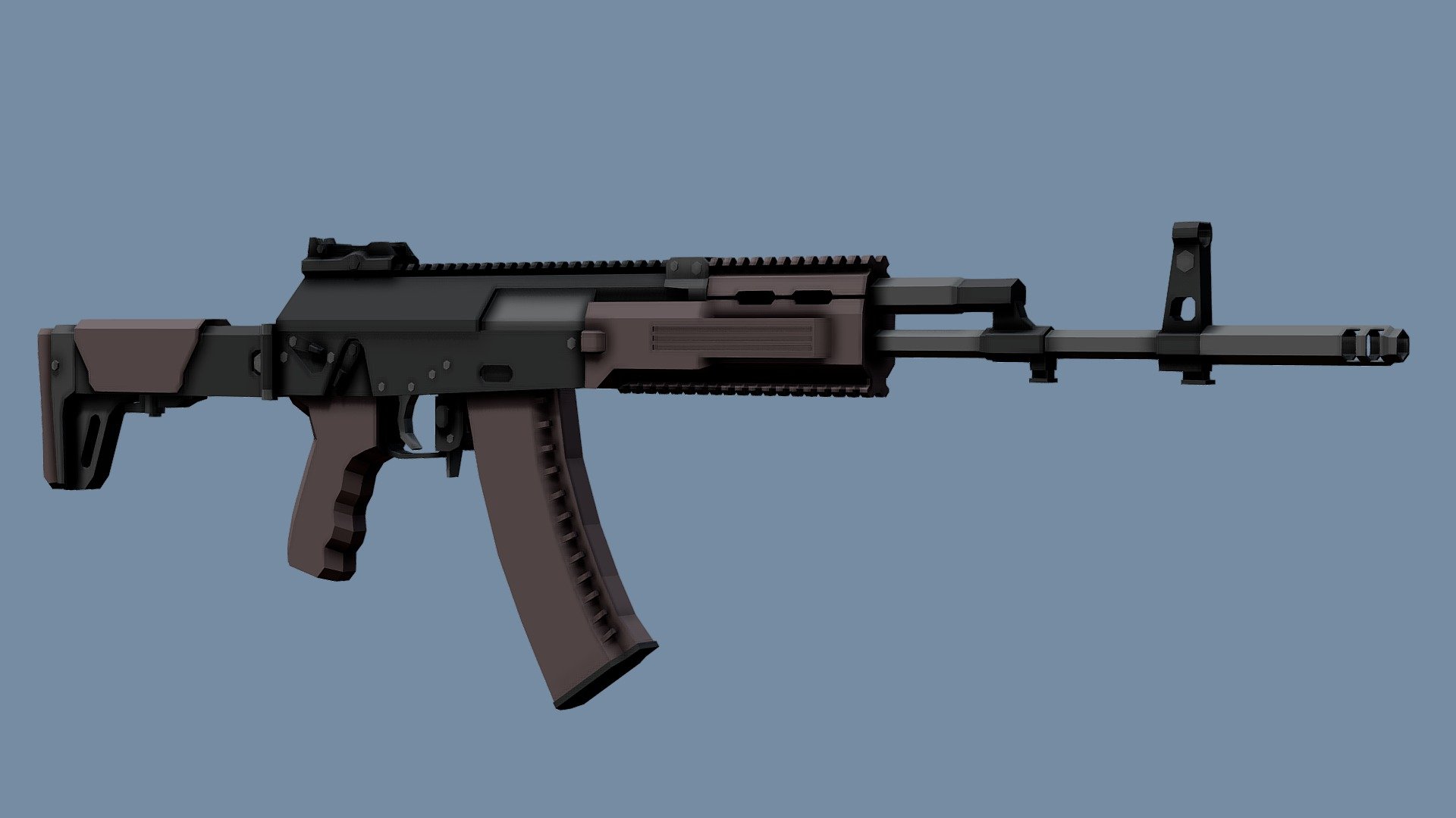 Low-Poly AK12 - 3D model by TastyTony [cb9a1be] - Sketchfab